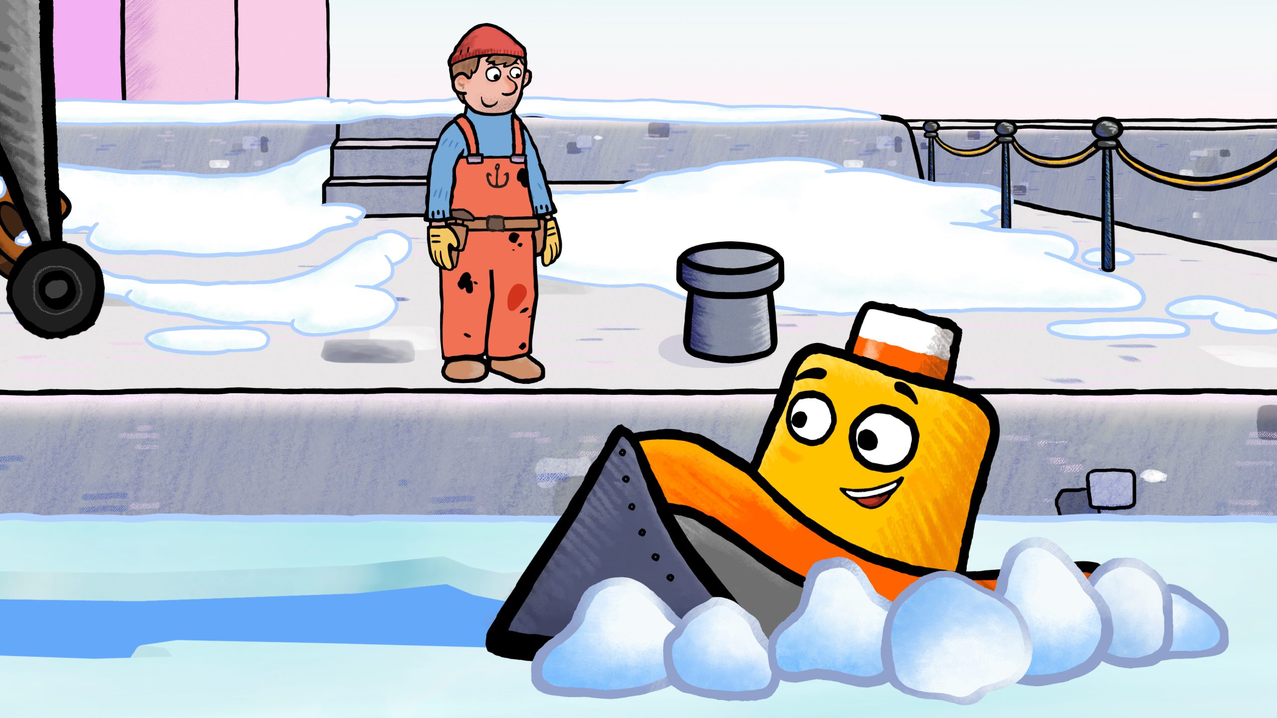 Toot the Tiny Tugboat | Cloth Cat